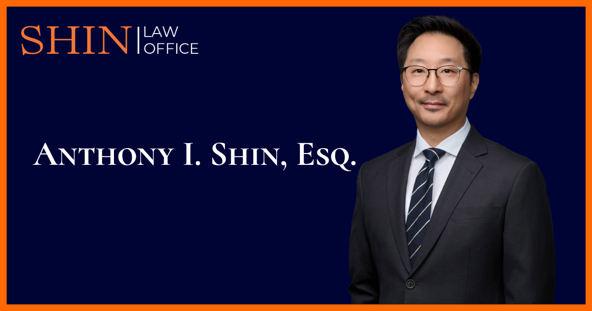 Anthony I. Shin, Esq. | Shin Law Office Loudoun County ⚖️
