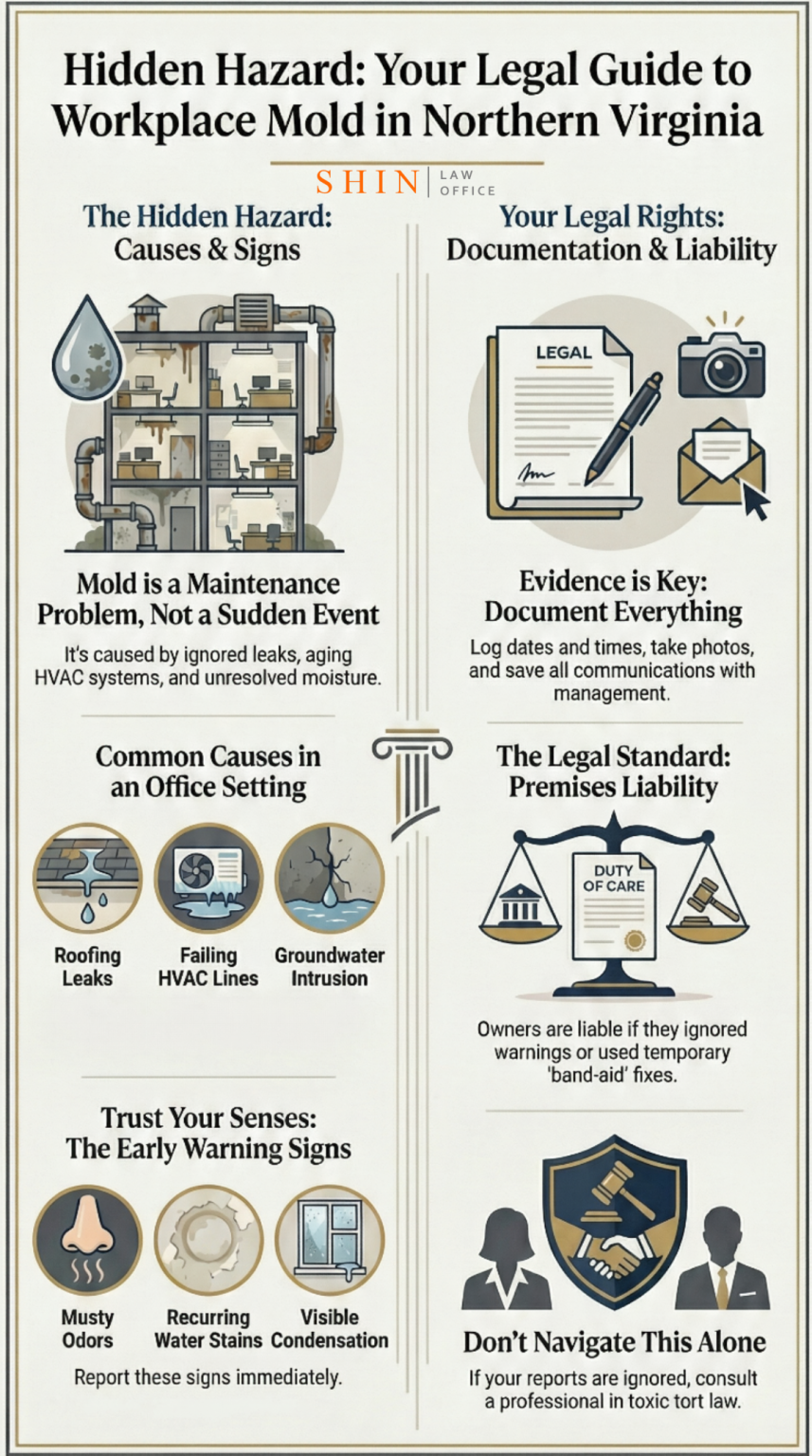 Mold Exposure in Northern Virginia Office Buildings Legal Guide
